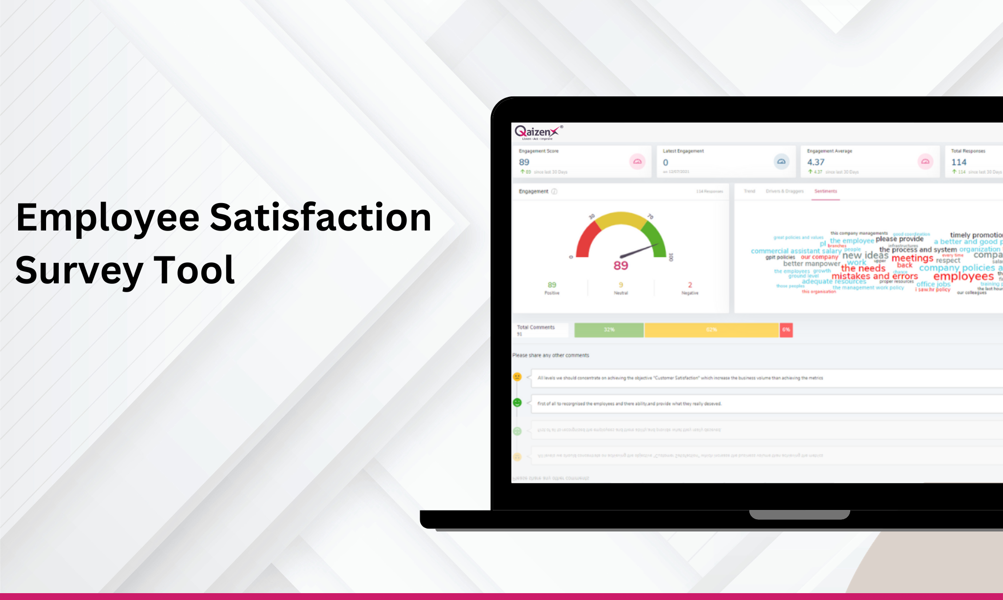 Everything You Need To Know About The Employee Satisfaction Survey Tool